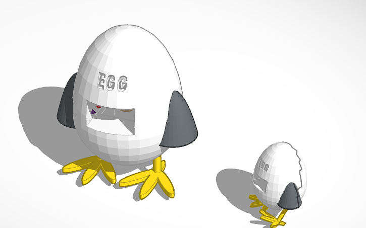 3d Design The Egg Vehicle Planet New Tinkercad