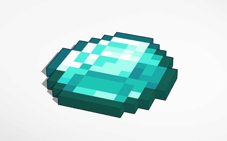 3D design Diamond Minecraft Minecraft Minecraft Minecraft Minecraft ...