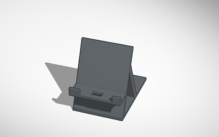 3D design switch holder - Tinkercad