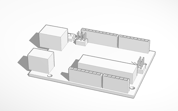 3d Design Arduino Uno Tinkercad 8462