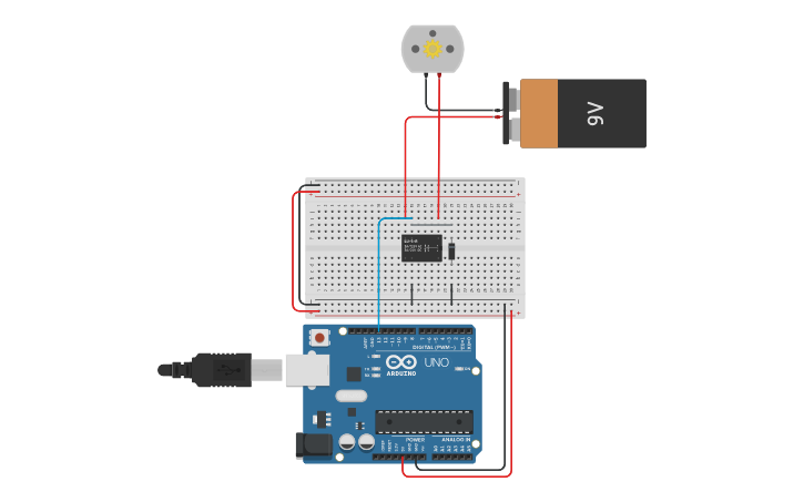 Circuit design Relay | Tinkercad