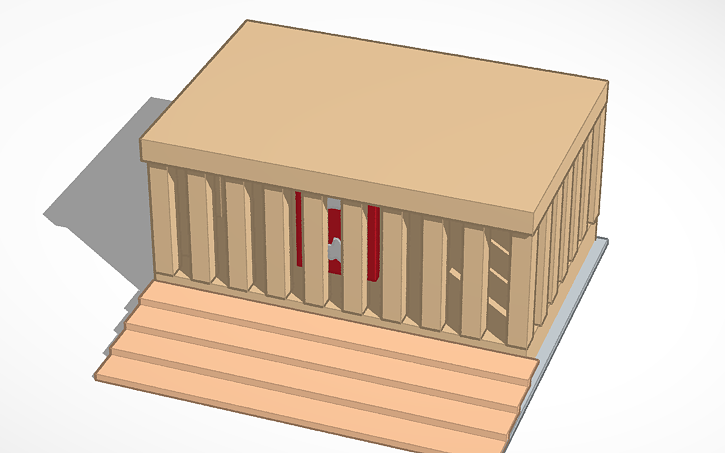3D design Anıtkabir Selin Ece 7C - Tinkercad