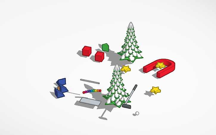 3D design Copy of Mini Golf Challenge - Tinkercad