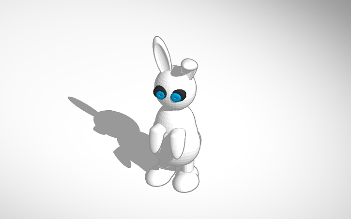 3D design Bunny - Tinkercad
