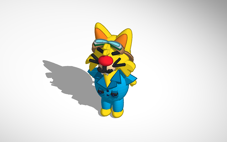 3D design Spitz (WarioWare) - Tinkercad