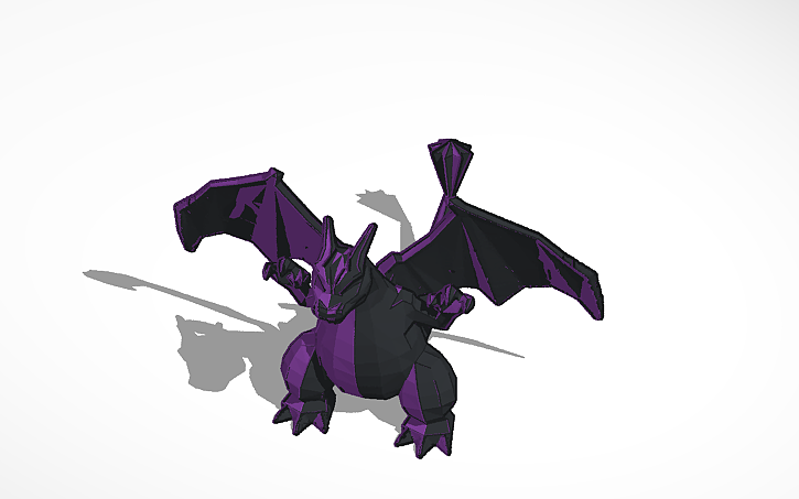 3D design Shadow Charizard | Tinkercad