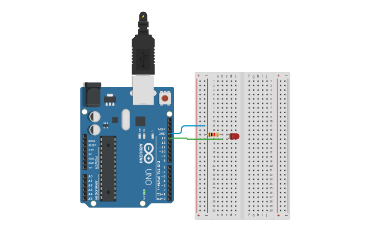 Circuit design Project 1 - Tinkercad