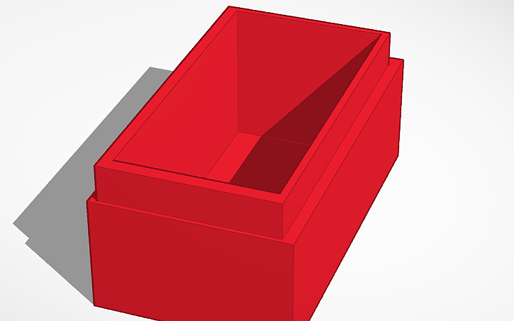 3D design kotak 1 - Tinkercad