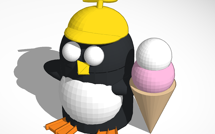 3D design Penguin | Tinkercad