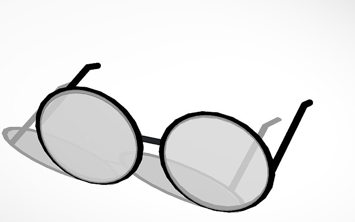 3D design Glasses | Tinkercad