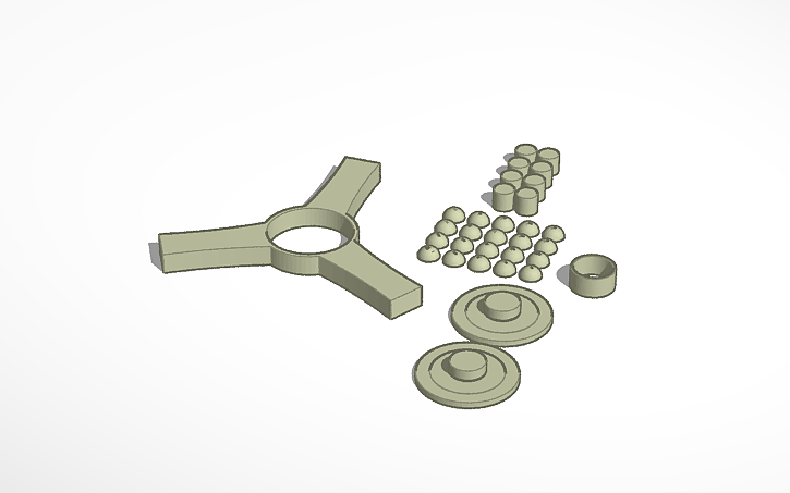 3D design Fidget Spinner | Tinkercad