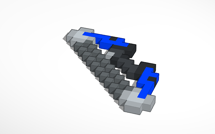 3D design Compound Bow - Tinkercad