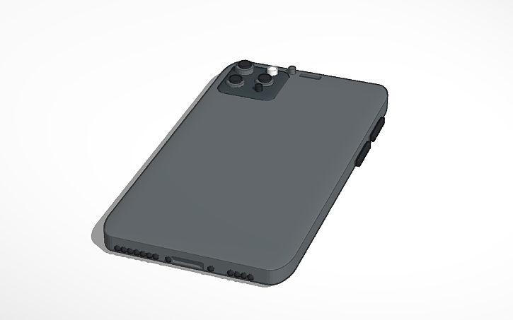 3D design Iphone 12 Pro Max - Tinkercad