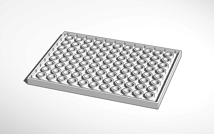 3D design Medium Breadboard Lego Base | Tinkercad