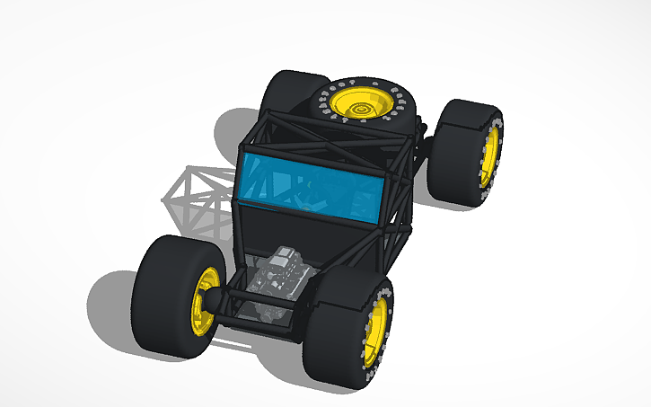 3D design Racing Buggy - Tinkercad