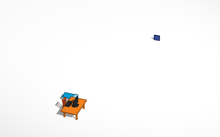 3D design stol | Tinkercad