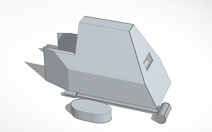 3D design MK-57 mount | Tinkercad