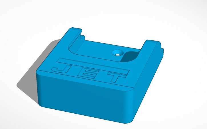 3D design Jet Air Filter Remote Holder - Tinkercad