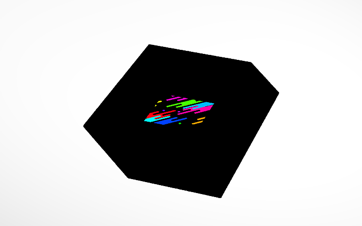 3D design Glo Paint Pattern | Tinkercad