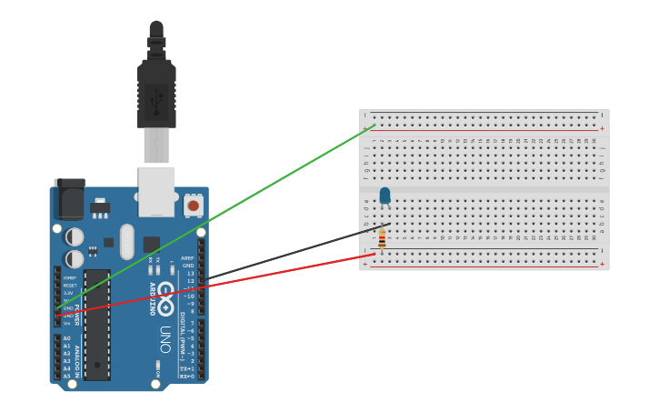 Circuit design Prueba Arduino 9-A | Tinkercad