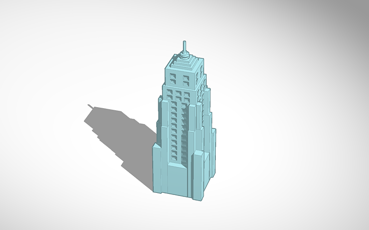 3D design NY Skyscraper | Tinkercad