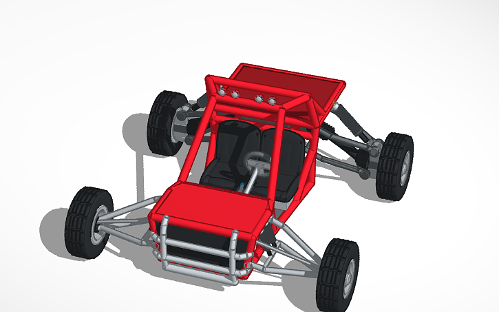 3D design Dune Buggy - Tinkercad