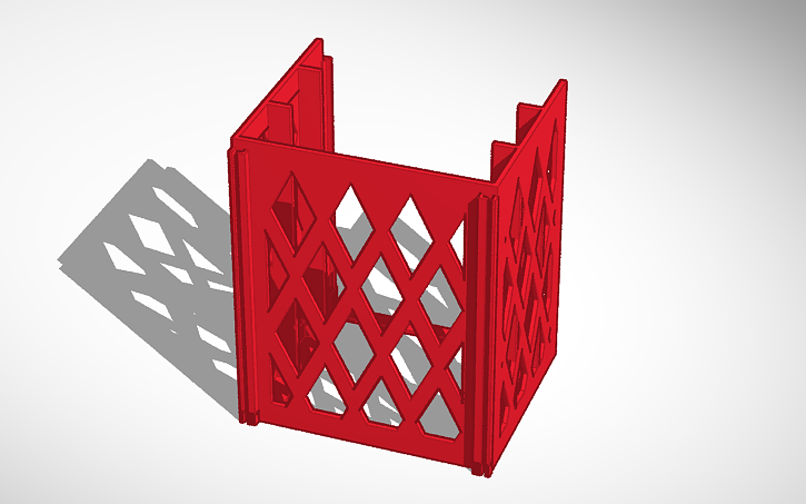 3D design Modular_HD_storage_rack | Tinkercad