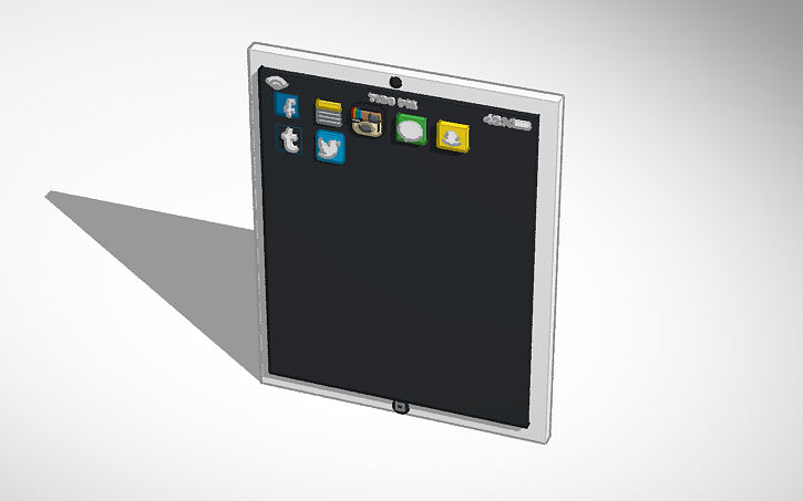 3D design iPad - Tinkercad