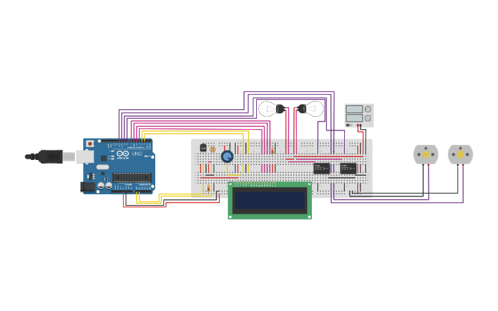 Circuit design CT 318 - GABUA - BIT III-A - MODULE 04 - HOME AUTOMATION PART 3 - Tinkercad