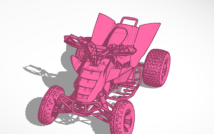 3D design 4 Wheeler - Tinkercad