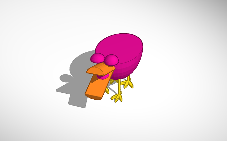 3D design turkey - Tinkercad