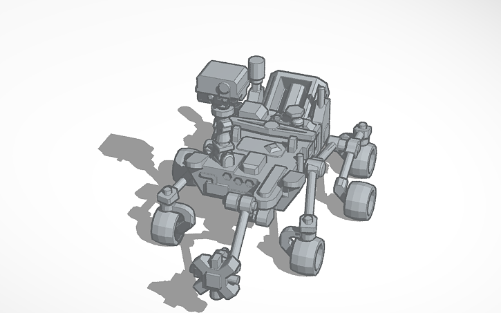 3D design No Effort Space Rover | Tinkercad