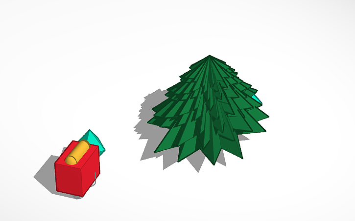 3D design yadplanetli bitki ve heyvan - Tinkercad