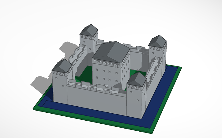 3D design My Castle - Tinkercad