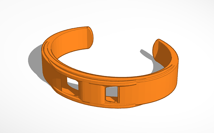 3D design Fitbit Flex design - public - Tinkercad