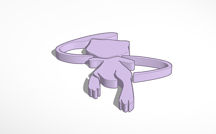 3D design mew - Tinkercad