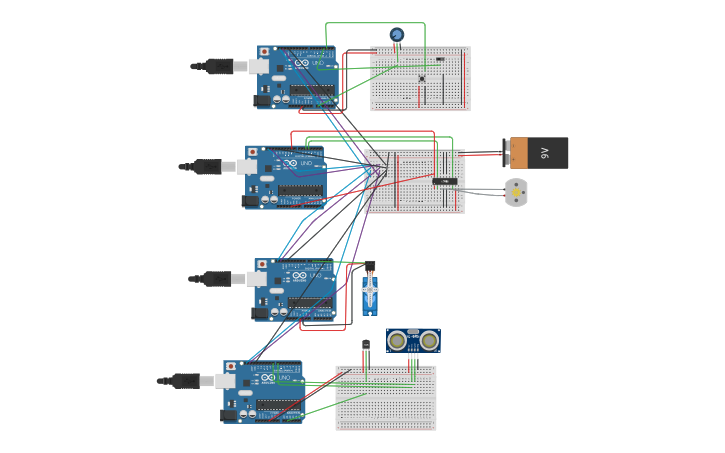 Circuit design rover by chirayu - Tinkercad