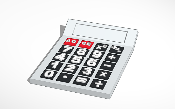 3d Design Calculator Tinkercad