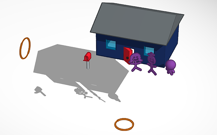 3D design Project 1-House | Tinkercad
