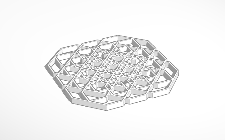 3D design Lachlan Art Tile | Tinkercad