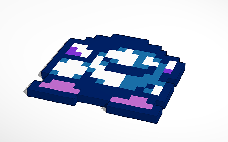 3D design Meta Knight - Tinkercad