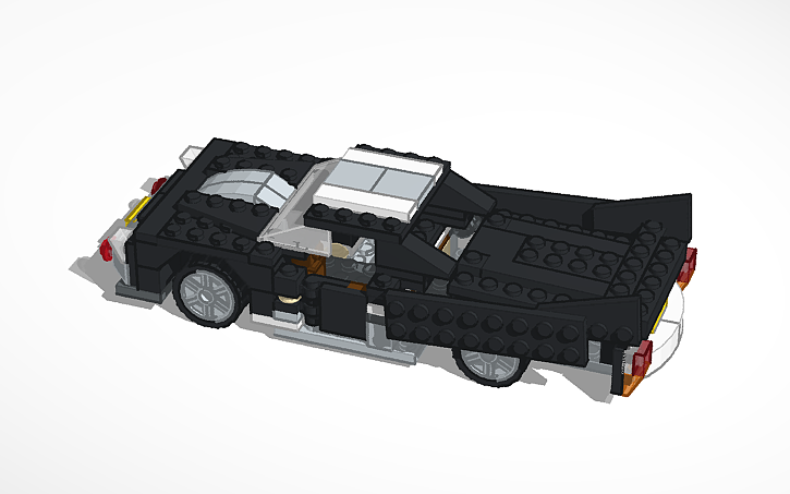 3D design 1950 lego car - Tinkercad