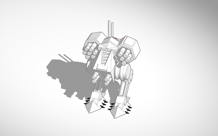 3D design Mech - Tinkercad