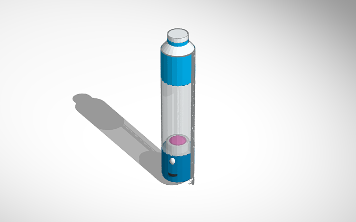 3D design Water bottle - Tinkercad