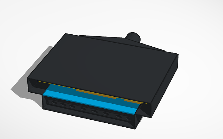 3D design HDMI Port Design - Tinkercad