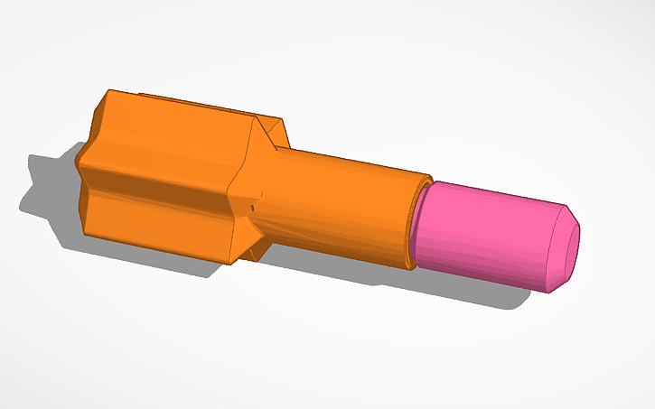 3D design i-selector for revolver screwdriver - Tinkercad