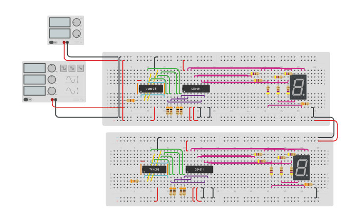 Circuit design Reloj - Tinkercad