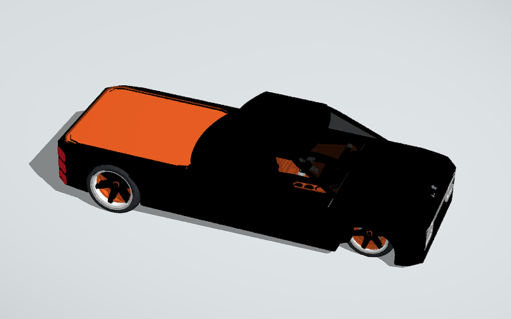 3D design Copy of Pro Stock S/P Ute - Tinkercad