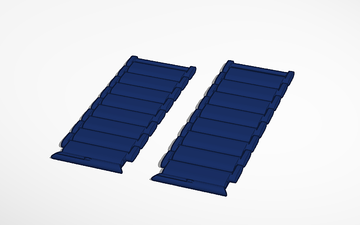 3D design Link Apple Watch Band - Tinkercad