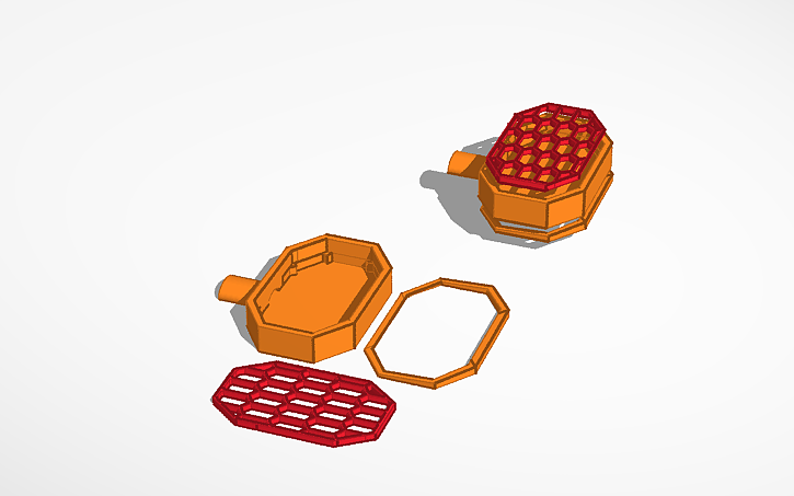 3D design soap-dish soap dish - Tinkercad